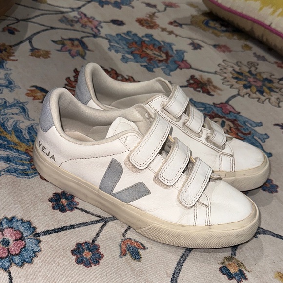 Veja | Shoes | Veja Recife Leather White Steel | Poshmark